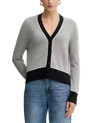 From Future V-neck Cardigan - Grey