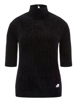 Bernadette Noa Cable-knit Sweater - Black