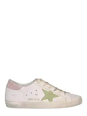 GOLDEN GOOSE Super-star Suede Trainers - White