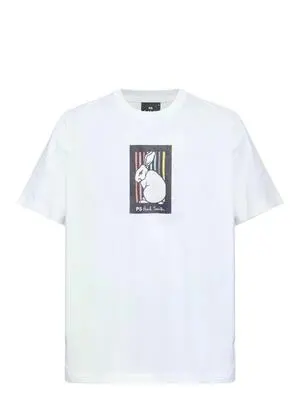 Paul Smith Rabbit-print T-shirt - White