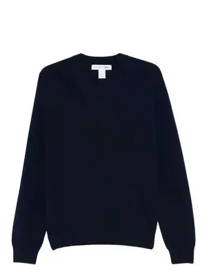 Comme Des Garçons V-neck Sweater - Blue