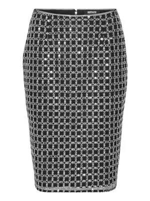 Remain Birger Christensen Beaded-embellishment Midi Skirt - Black
