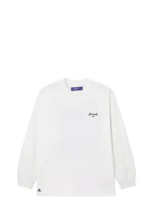AFTERMATHS Embroidered Crewneck Sweatshirt - Neutrals
