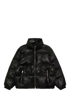 AAPE BY *A BATHING APE® Logo-embroidered Padded Jacket - Black