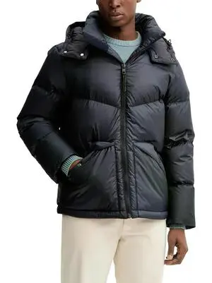 Marc O'polo Hooded Padded Jacket - Blue