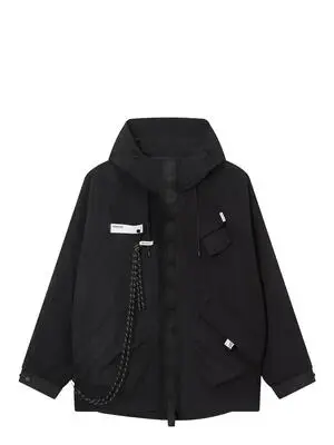 MUSIUM DIV. Hooded Jacket - Black