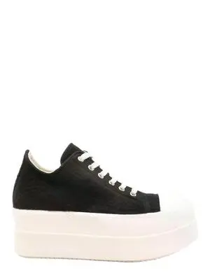 Rick Owens Lace-up Platform Sneakers - Black