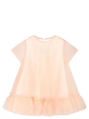 Fendi Tulle Dress - Pink