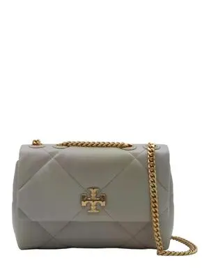 Tory Burch Quilted Leather Shoulder Bag - Neutrals