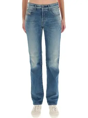 DIESEL 1989 D-mine Straight Leg Jeans - Denim