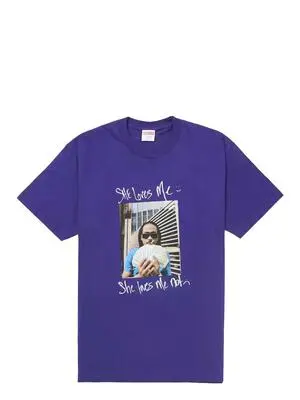 Supreme Max B Graphic T-shirt Purple