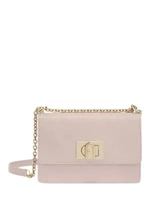 Furla Mini Chain-strap Flap Crossbody Bag - Pink