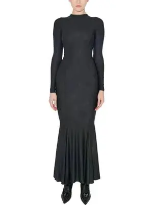 MISBHV Flared Maxi Dress - Black