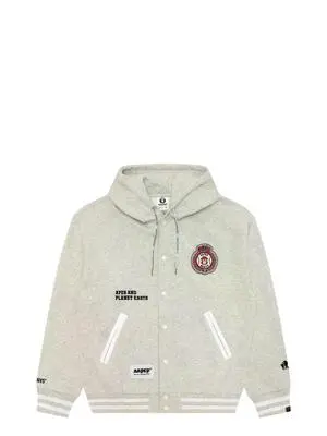 AAPE BY *A BATHING APE® Appliqué-detail Hoodie - Grey