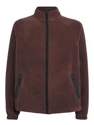 SKIMS Polar Fleece Jacket - Brown