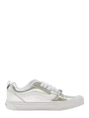 VANS Knu Skool Metallic Pearl Sneakers - Silver