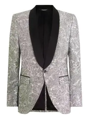 DOLCE & GABBANA Floral Single-breasted Blazer