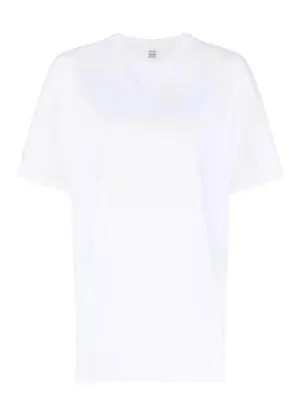 TOTEME Organic-cotton T-shirt - White