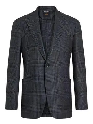 Zegna Single-breasted Blazer - Grey