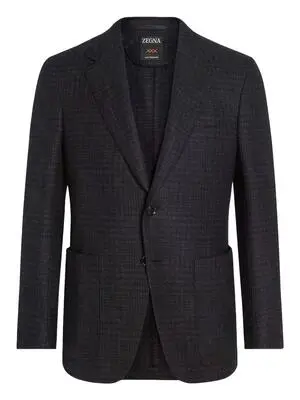 Zegna Oasi-cashmere Blazer - Black