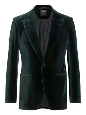 Zegna Cotton Blazer - Green