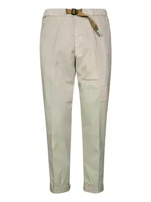 WHITE SAND Belted Trousers - Neutrals