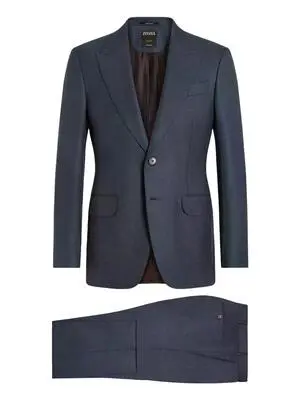 Zegna Single-breasted Suit - Blue