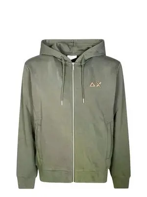 SUN 68 Zip-up Hoodie - Green