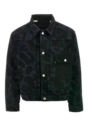 LEVI'S Buttoned Pocket Shirt Jacket - Black