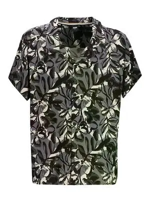 BOSS Floral Shirt - Grey
