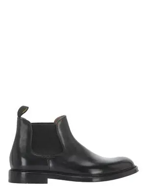 DOUCAL'S Elasticated Panel Boots - Black
