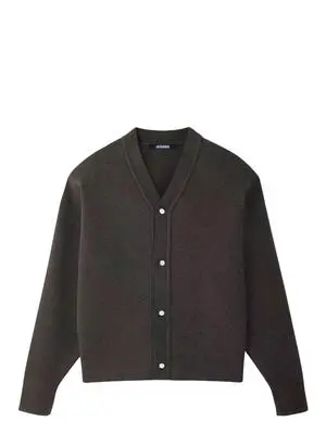 Jacquemus V-neck Cardigan - Brown