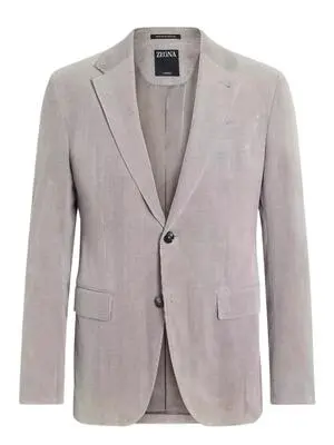 Zegna Corduroy Blazer - Grey