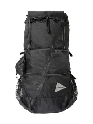 AND WANDER Ecopak 45l Drawstring Backpack - Black