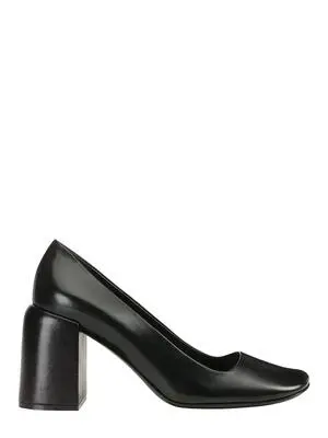 SERGIO ROSSI 80mm Square Block-heel Pumps - Black