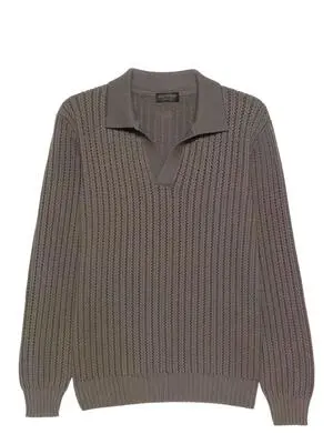 DELL'OGLIO Openwork Knit Sweater