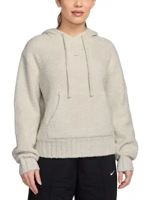 Nike Sportswear Phoenix Oversize Bouclé Hoodie - Light Bone