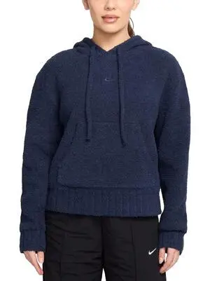 Nike Sportswear Phoenix Oversize Bouclé Hoodie - Midnight Navy