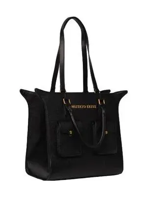 MUTAYO EKIYE The Ada Tote Bag Black
