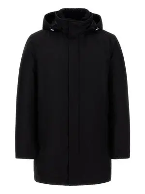 Herno Subzero Jacket With Hood - Black