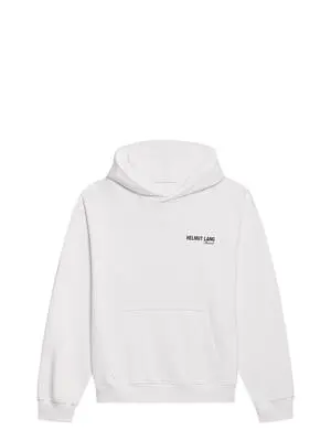Helmut Lang Ski Map Cotton Hoodie - Wht
