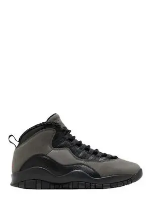 JORDAN Jordan 10 Retro Sneakers Charred Grey/true Red/black