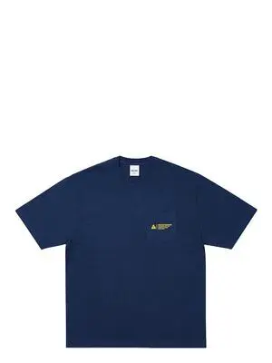 PALACE Shop Locator Pocket Hongdae T-shirt - Navy Blue