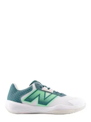NEW BALANCE Lace-up Sneakers - White/green