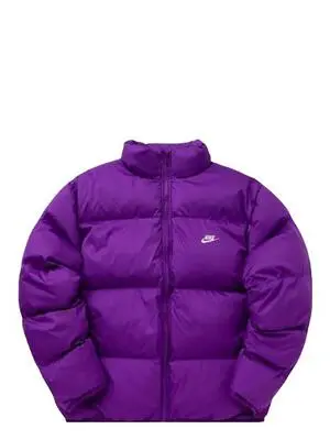Nike Club Puffer Winter Jacket - Purple