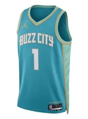 JORDAN Lamelo Ball Hornets Buzz 2023 Jersey - Blue