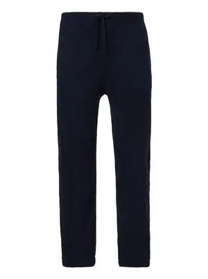 Polo Ralph Lauren Waffle-knit Straight Pants - Blue