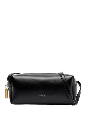 Khaite Kye Mini Leather Crossbody Bag - Black