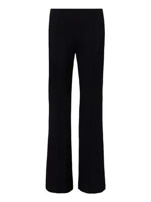 LESET Rio Jersey Wide-leg Pants - Black