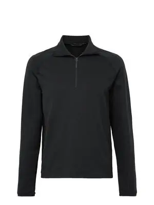 Aztech Mountain Ajax Zip-up Ski Base Layer - Black